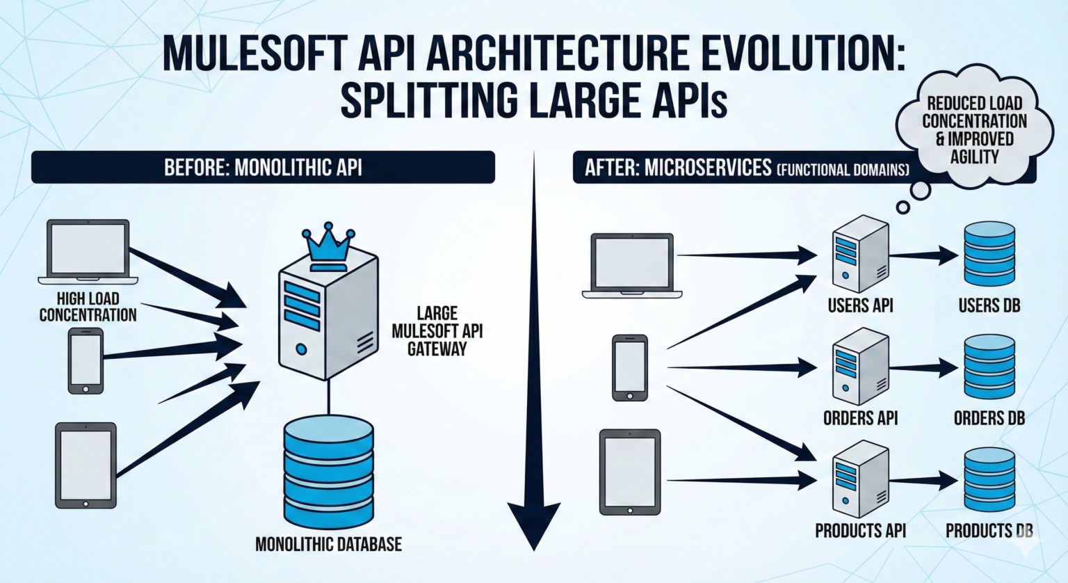 MuleSoft Tip: Scaling APIs for High Availability: Split large APIs into ...